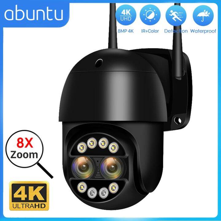 8mp 4k Ip Camera Outdoor Ptz Wifi Wifi Camera Outdoor 8xzoom - 8mp 4k ...