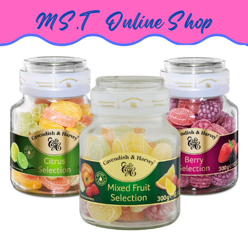 [MT] Cavendish & Harvey Selection Candy (Jar) 300gm | Lazada