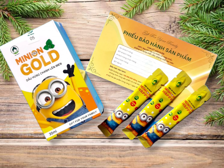 Tinh Dầu Húng Chanh Minion gold - Mẫu Mới Nhất, Date Mới Nhất | Lazada.vn