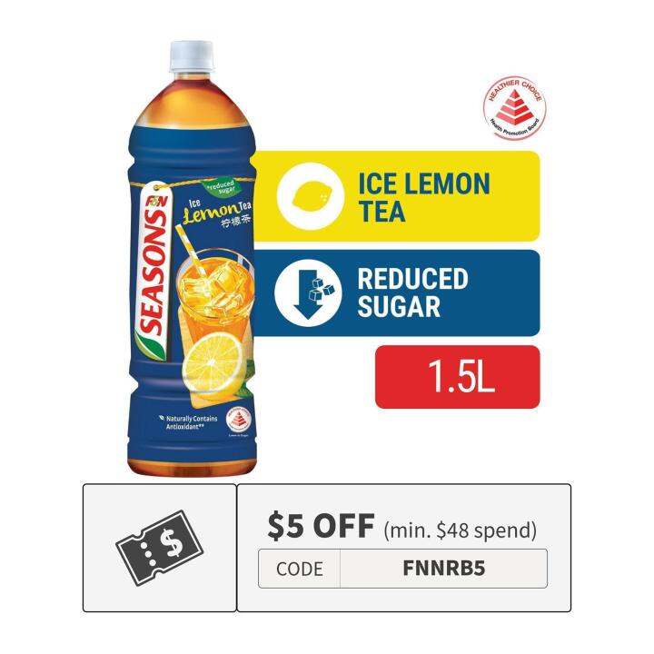F&N Seasons Ice Lemon Tea 1.5L | Lazada Singapore