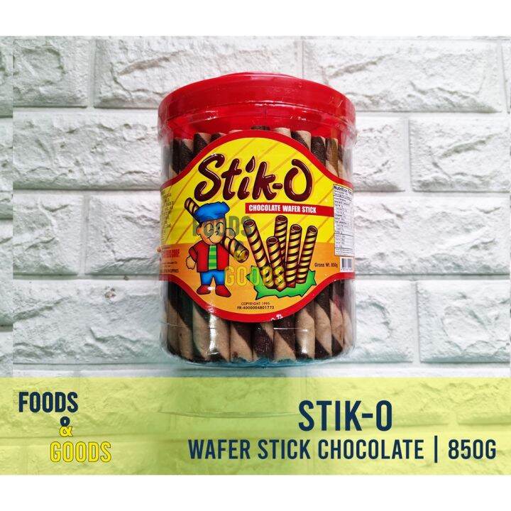 Stik-O Chocolate Wafer Stick 850g | Lazada PH