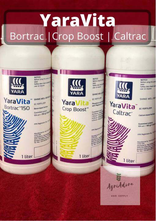 YaraVita Crop Boost EC/Caltrac/Bortrac 1 Liter Fertilizer | Lazada PH