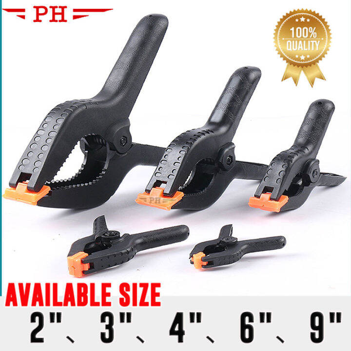 Nylon Spring Clamp Wood working Backdrop Clip / Holder 4-9" | Lazada PH