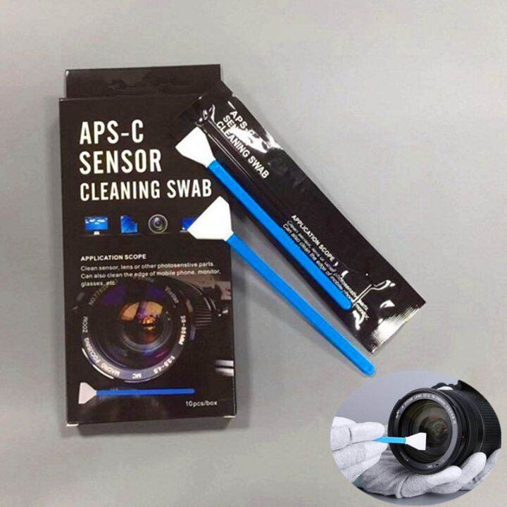 10Pcs Dry Camera er +10Pcs Wet Digital Camera Sensor ing Swabs for ...