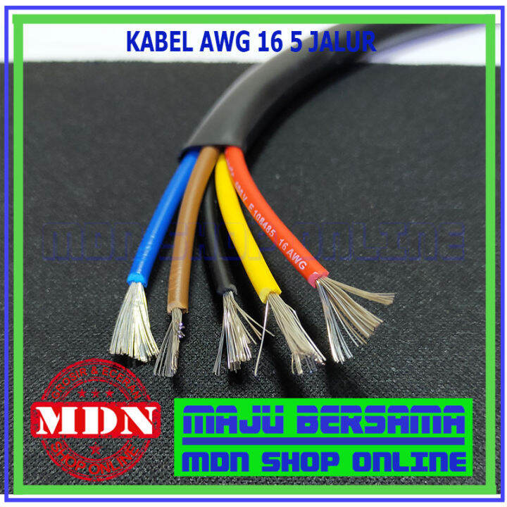 Kabel AWG 16 5 Jalur Original | Lazada Indonesia