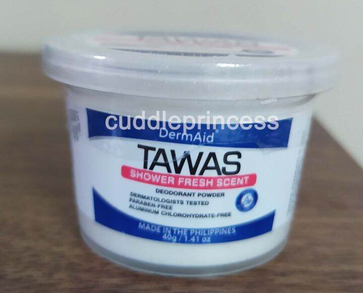 Dermaid Tawas Shower Fresh Scent Deodorant Powder 40g | Lazada PH