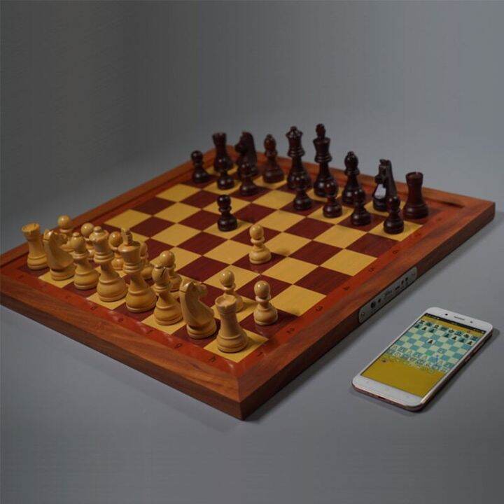 Smart Electronic Chessboard International Chess Wood Chess Game ...