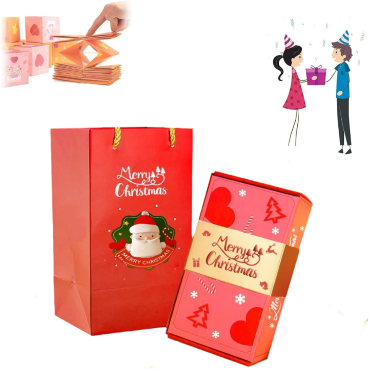 Bouncing Surprise Gift Box Surprise Pop Gift Box For Birthday Christmas ...