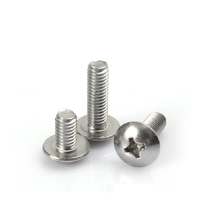 10/50X M2 M2.5 M3 M4 M5 M6 M8 304 A2 70 stainless steel JISB1111T Phillips Truss Head Large Flat ...