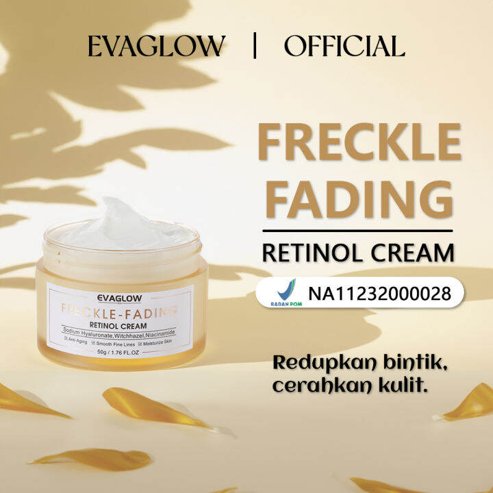 EVAGLOW Niacinamide Retinol Brightening Cream 50g Retinol Cream Wajah ...