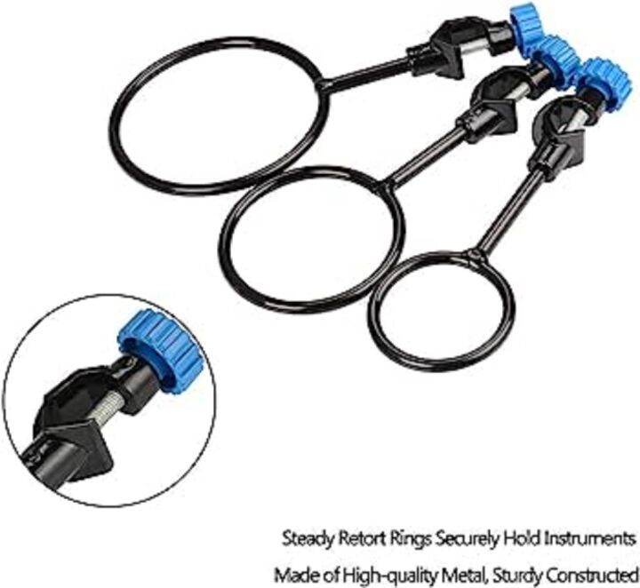 IRON CLAMP CLOSED RING RETORT SUPPORT 140mm | Lazada PH