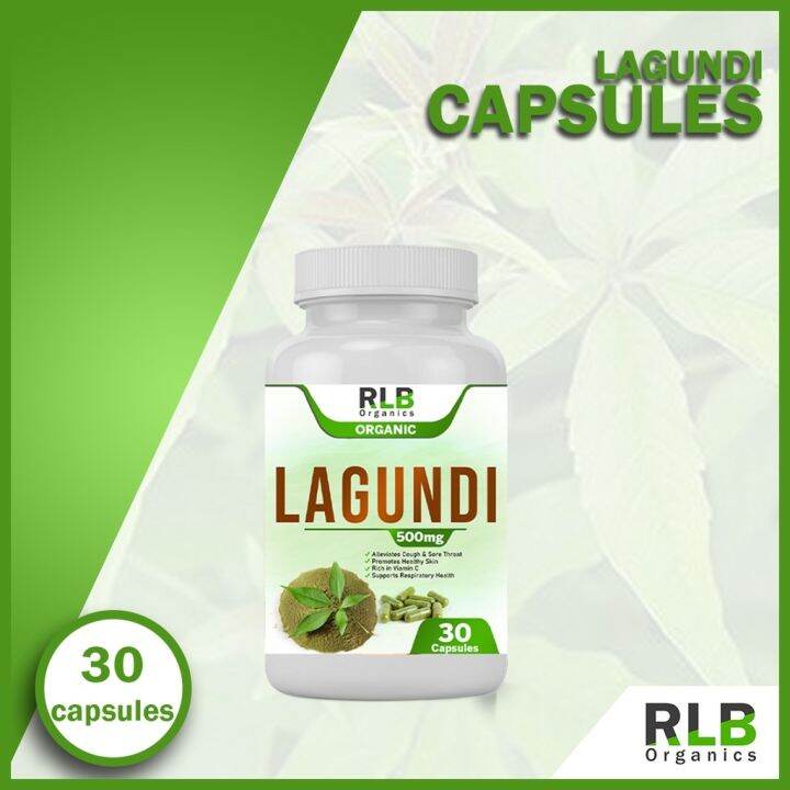 jing0733069 Organic Pure Natural Lagundi Capsules (30 60 100 Capsules ...