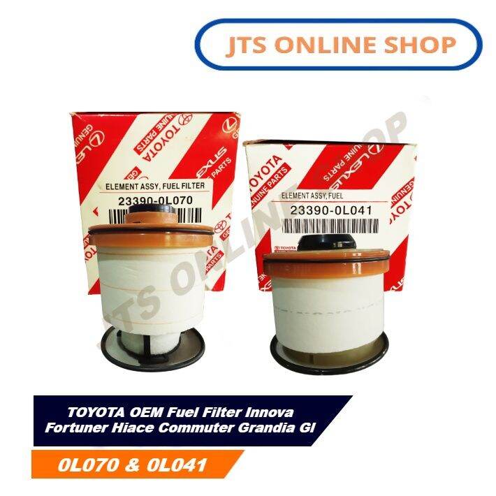 ☝TOYOTA OEM Fuel Filter Innova Fortuner Hiace Commuter Grandia Gl♒ ...