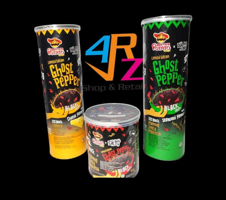 MISTER POTATO PEDAS NAMPOL / PRINGLES / POTATO HOT JELETOT | Lazada ...