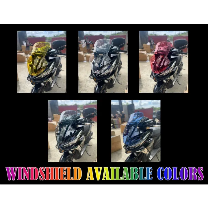 【factory outlet】 ZHIPAT WINDSHIELD WITH BRACKET FOR CLICK V1 CLICK V2 ...