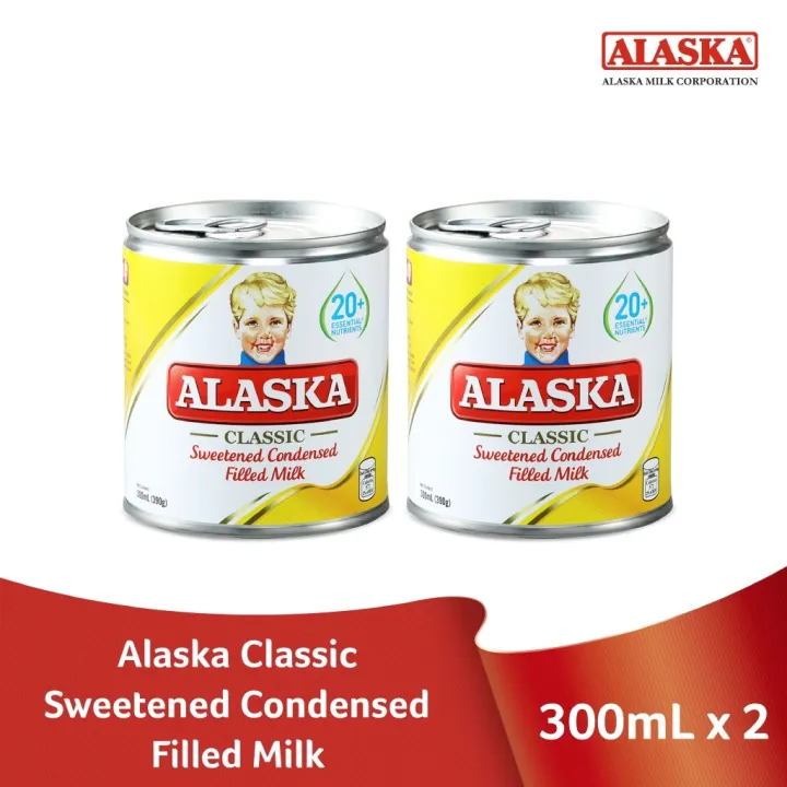 Alaska Sweetened Condensed Filled Milk 300ml Set of 2 | Lazada PH