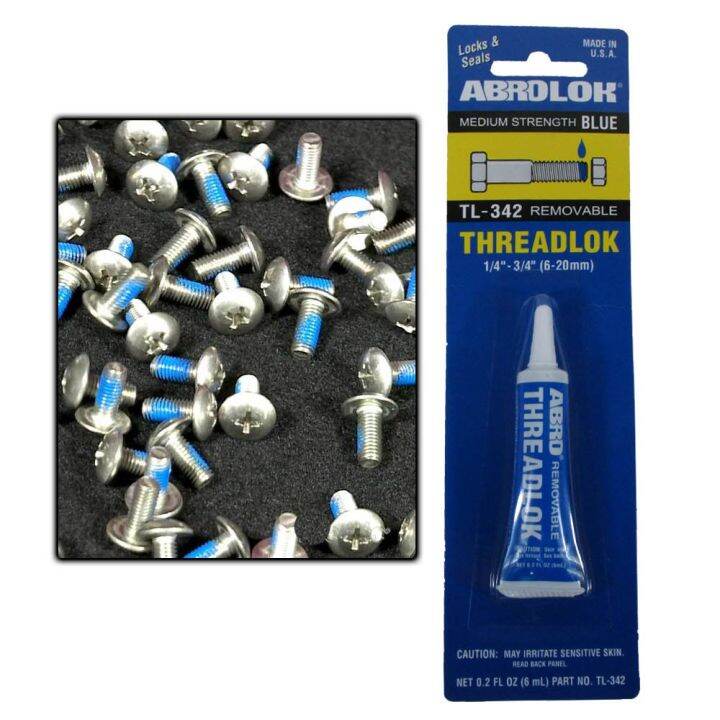 Abro Medium Strength Blue Removable Threadlock Lazada Ph