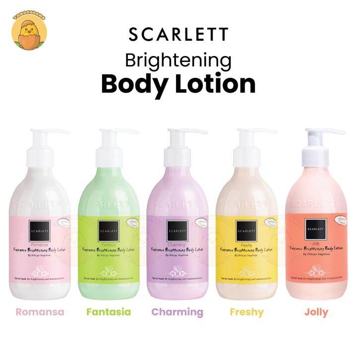 SCARLETT BRIGHTENING BODY LOTION - LOTION SCARLETT | Lazada Indonesia