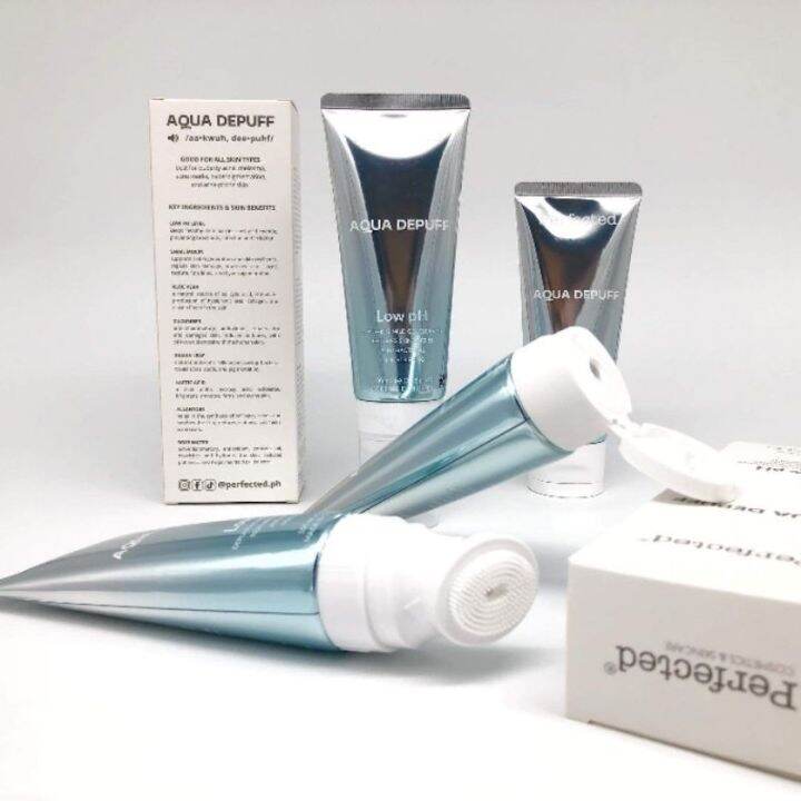 ☢ Perfected Aqua Depuff Low pH Mild Gel Cleanser | Lazada PH