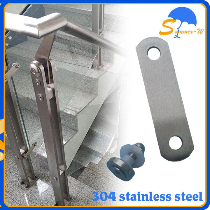 Penjepit Kaca Stainless Sus 304 Railing Kaca Stainless Single Sayap ...