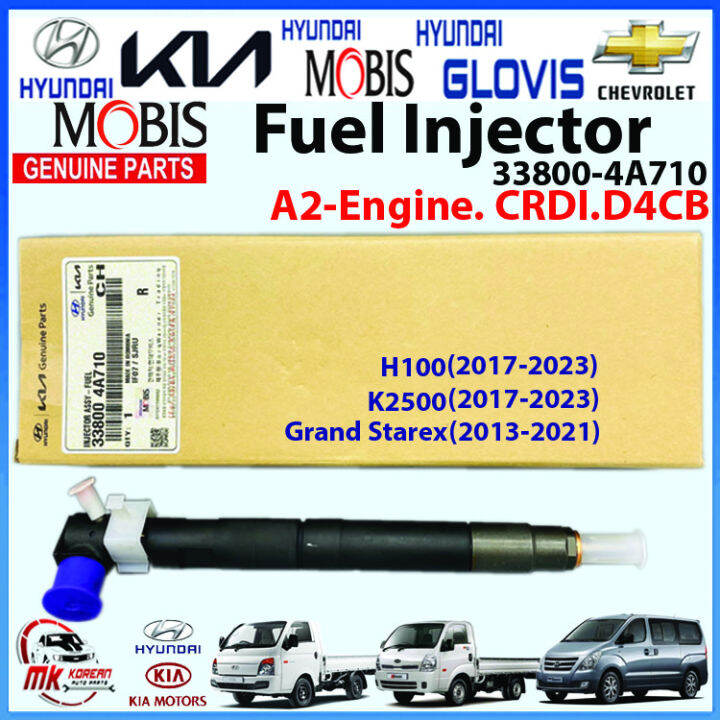 [GENUINE] Fuel Injector for A2-Engine. CRDI.D4CB. H100(2017-2023 ...