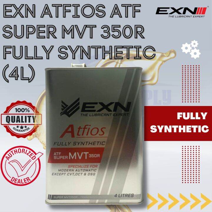 EXN ATFIOS ATF SUPER MVT 350R FULLY SYNTHETIC (4L) | Lazada