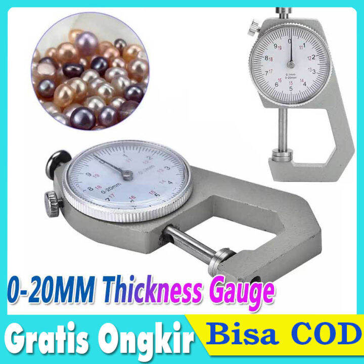 【Dikirim dlm 24jam】Thickness Gauge Alat Ukur Ketebalan Kertas dan ...