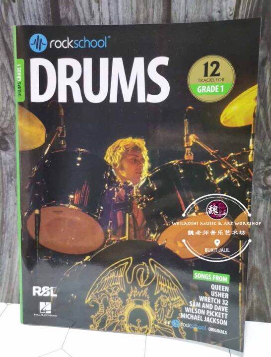 Rockschool Drums Grade 1 Drum Exam Grade Book | Lazada
