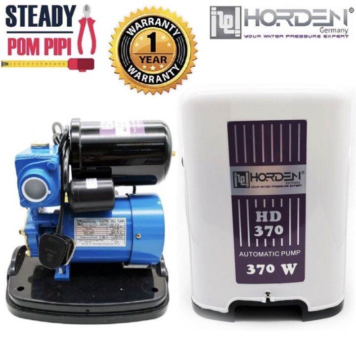 HORDEN HD-370 AUTOMATIC SELF PRIMING JET WATER PUMP | Lazada
