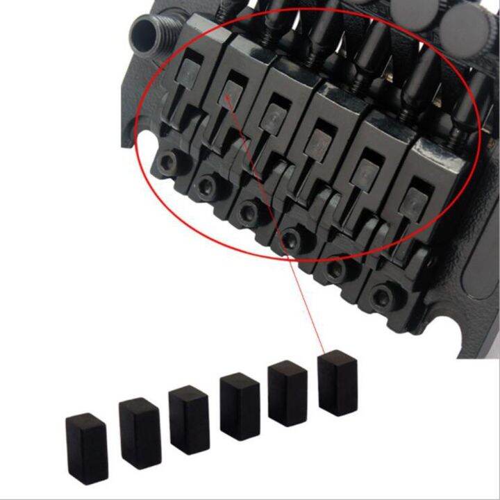 For Floyd Rose Bridge Saddle Locking Insert Block Metal Sturdy 6* 6Pcs ...