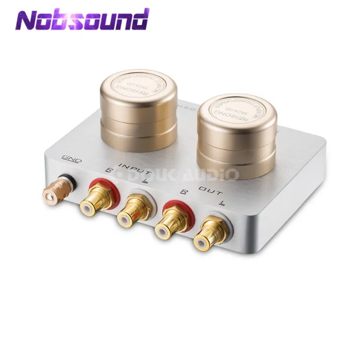 Douk Audio หุ่นทรานส์ฟอร์เมอร์ MC Moving Coil แอมป์ไฟฟ้าตลับหมึก Preamp ...