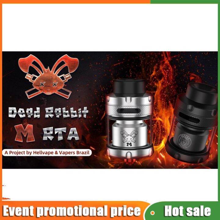HOT Hellvape Dead Rabbit M RTA Atomizer 4.5ml (Mesh)(25mm) | Lazada PH