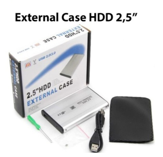 Casing Case External HDD/ SSD 2.5" SATA HARDDISK 2.5 INCH | Lazada ...