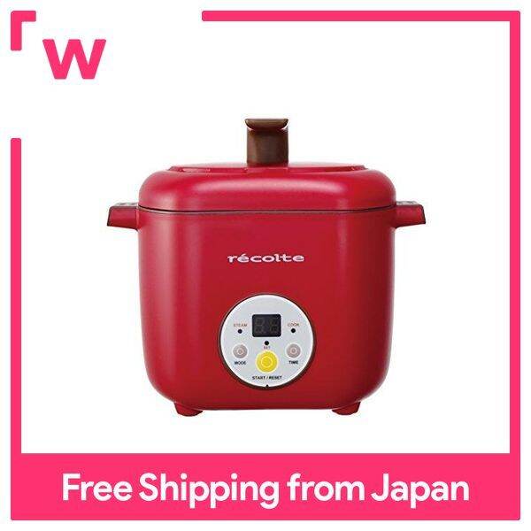 Recolte Healthy Kotokoto 2-stage simultaneous cooker Red RHC-1R | Lazada PH
