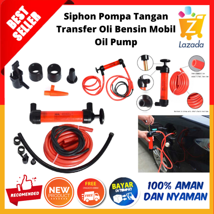[BISA COD] Alat Penyedot Oli / Pompa Oli Mobil / Siphon Pompa Tangan ...