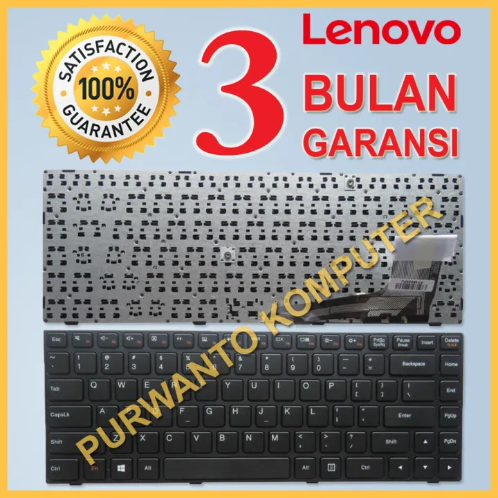 Keyboard Kibord Keybord Kibod Kibot Laptop Notebook Lenovo ideapad 100 ...