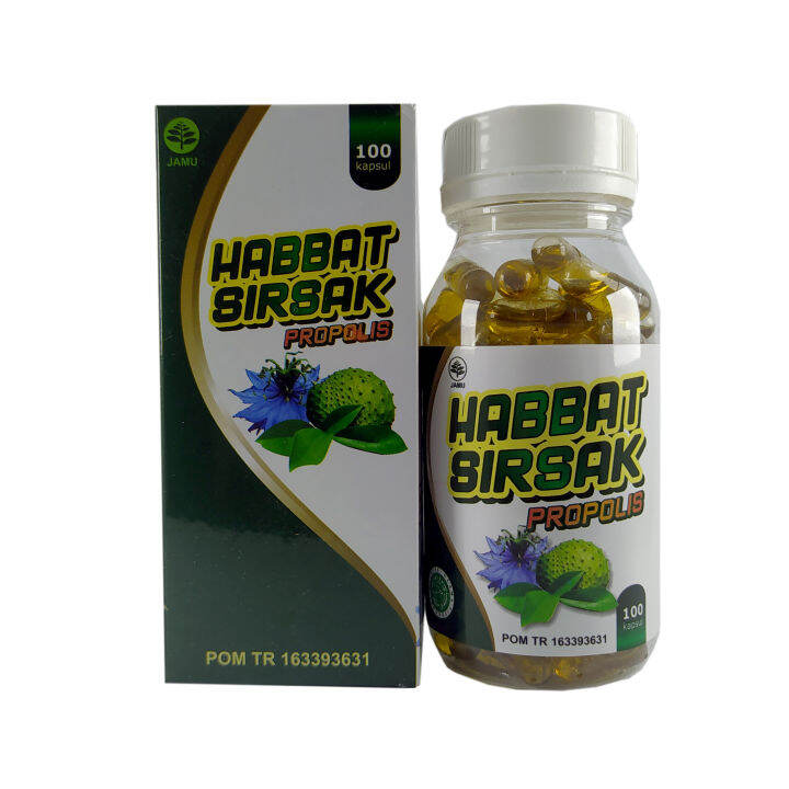 [Bisa COD] Habbat Sirsak 100 Kapsul | Lazada Indonesia