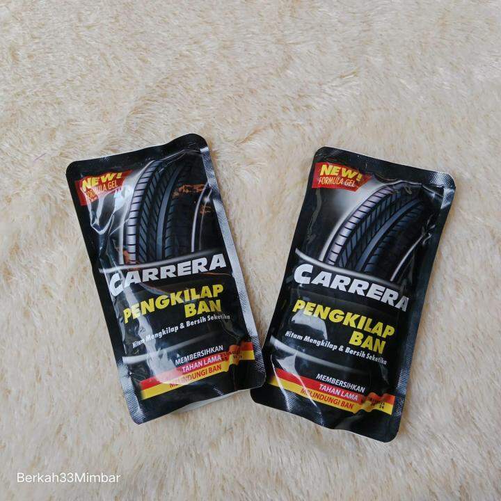 SEMIR BAN PENGKILAP BAN MOTOR DAN MOBIL CARRERA 200ml | Lazada Indonesia