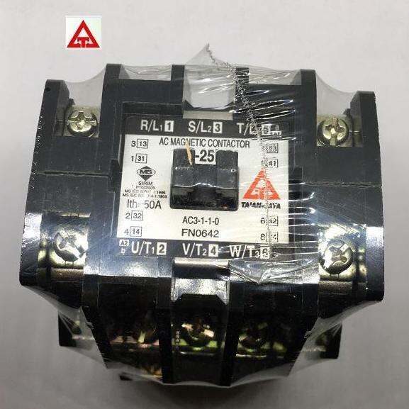 Taian AC Magnetic Contactor C-25L 2NO & 2NC | Lazada
