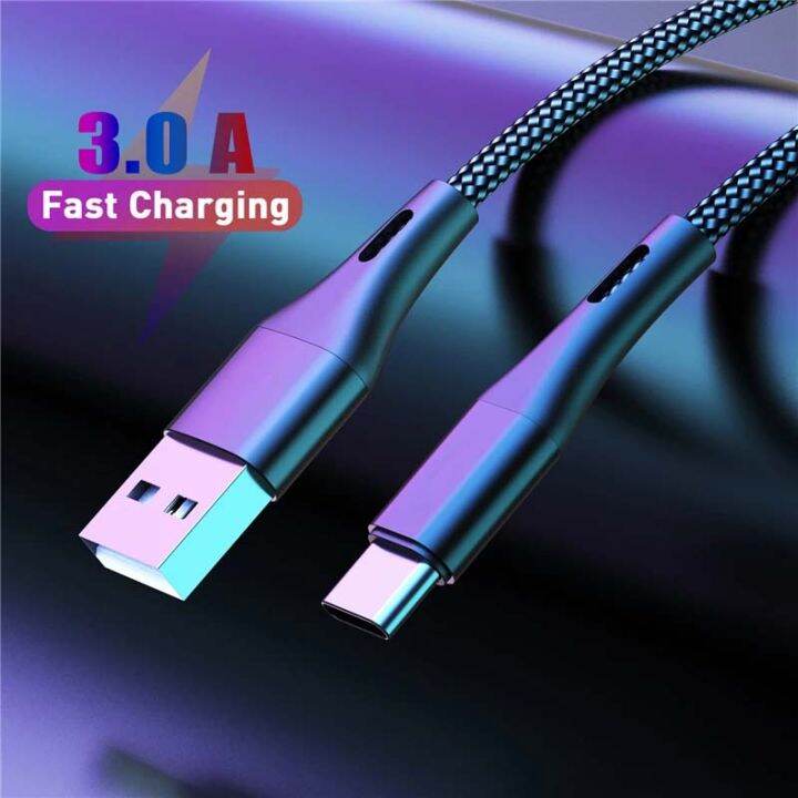 For 3A Fast Charging Cable Type-C USB iPhone 1M Cable Mobile Phone Fast ...