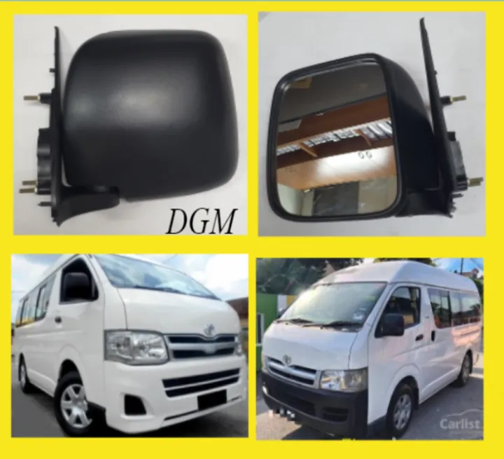 Toyota Hiace Van KDH200 2006-2018y Side Mirror Right / Kanan | Lazada