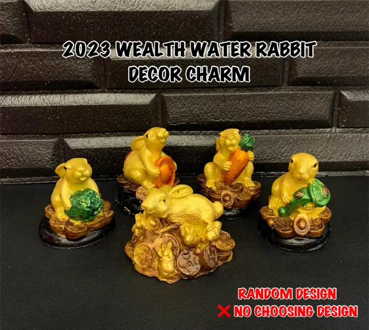 LUCKY CHARM AD 2023 WEALTH RABBIT W/ TREASURE PAO DECOR CHARM | Lazada PH