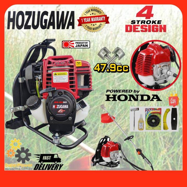 HONDA GX50/GX35 Engine HOZUGAWA 4-Stroke Grass/Brush Cutter/Mesin Rumput | Lazada