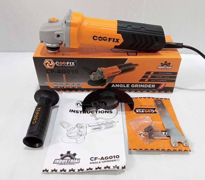 COOFIX เครื่องเจียร์ไฟฟ้า 4นิ้ว รุ่น CF-AG010 (สวิตซ์ท้าย) 750w ของแท้ ...