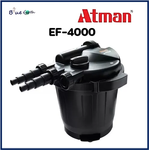 ATMAN รุ่น EF-4000UV ถังกรอง ถังกรองนอกบ่อปลา แบบมี UV | Lazada.co.th