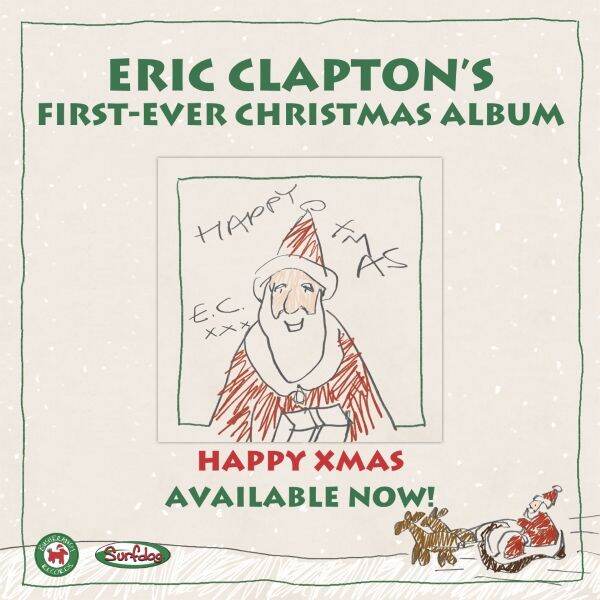 ซีดีเพลง CD Eric Clapton Happy Christmas,ในราคาพิเศษสุดเพียง159บาท ...
