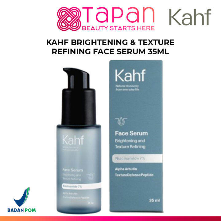KAHF Brightening & Texture Refining Face Serum 35mL | Lazada Indonesia