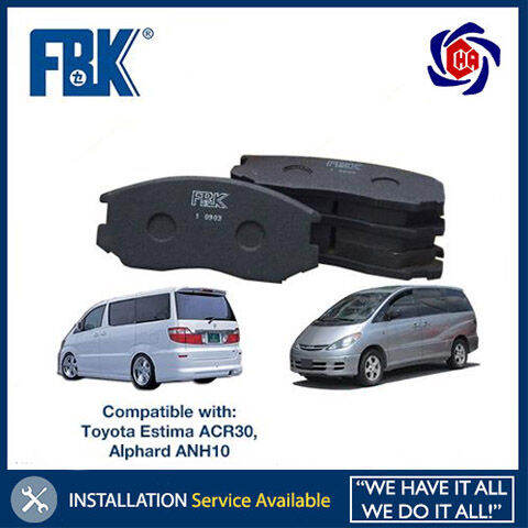 OEM Toyota Estima ACR30 Alphard ANH10 Rear Brake Pad (Set - Left ...