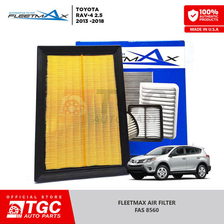 Fleetmax Air Filter / Air Cleaner TOYOTA RAV-4 2.5 2013 -2018 FAS 8560 ...