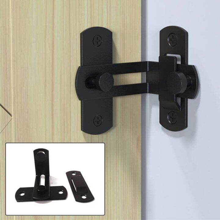 Stainless Steel 90Degree Right Angle Door Latch Buckle Bolt Barn ...